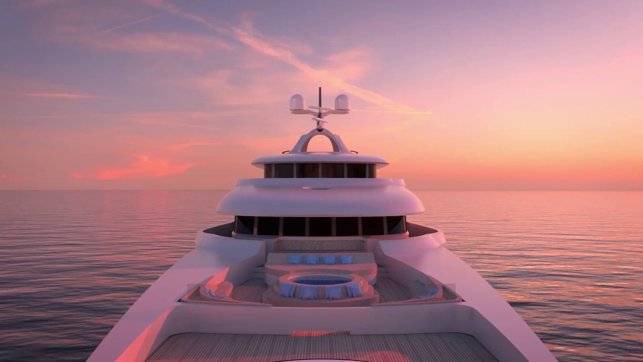 Jedinečný dizajnový koncept super jachty od Claydon Reeves